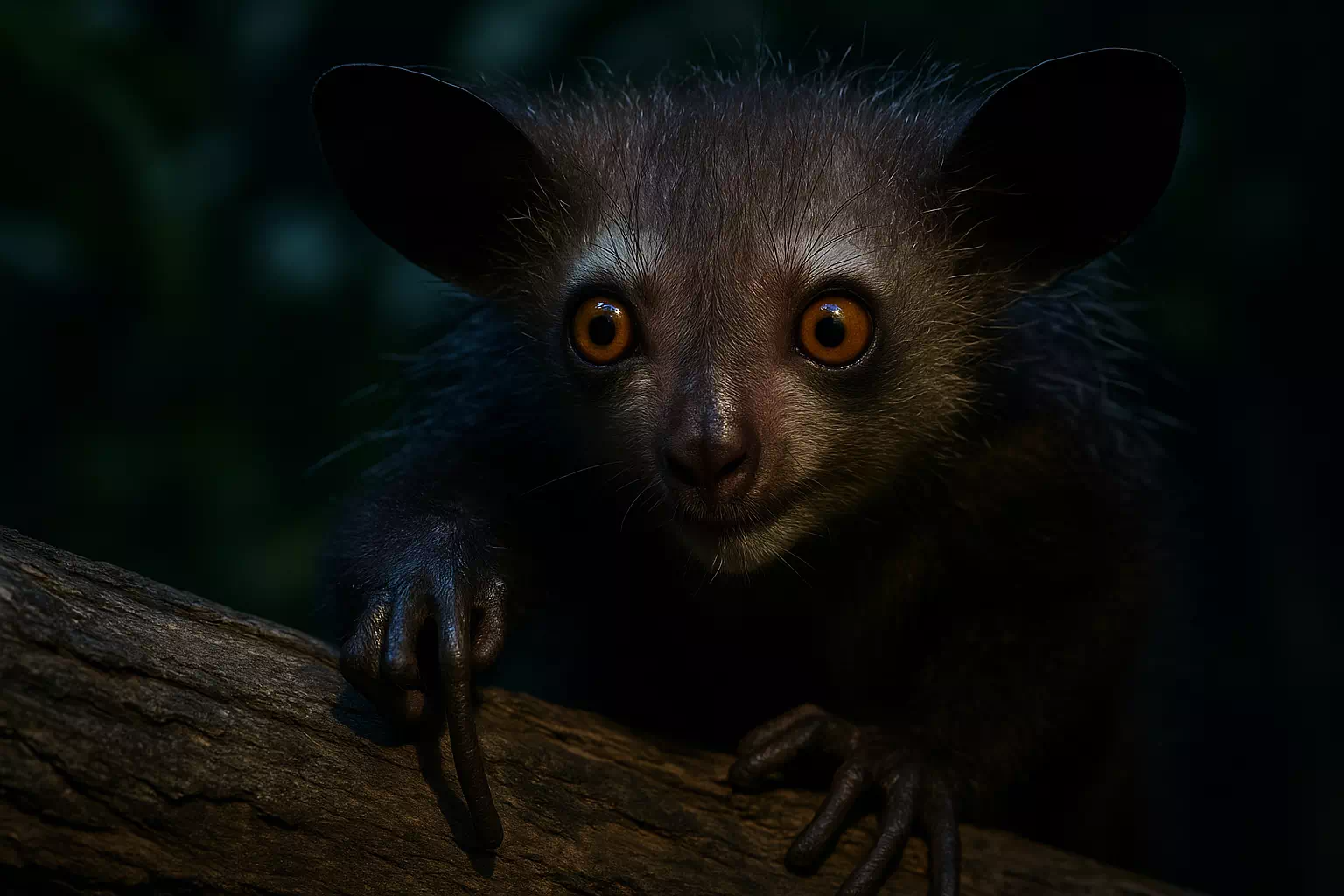 Aye-aye : le lémurien « sonar » de Madagascar